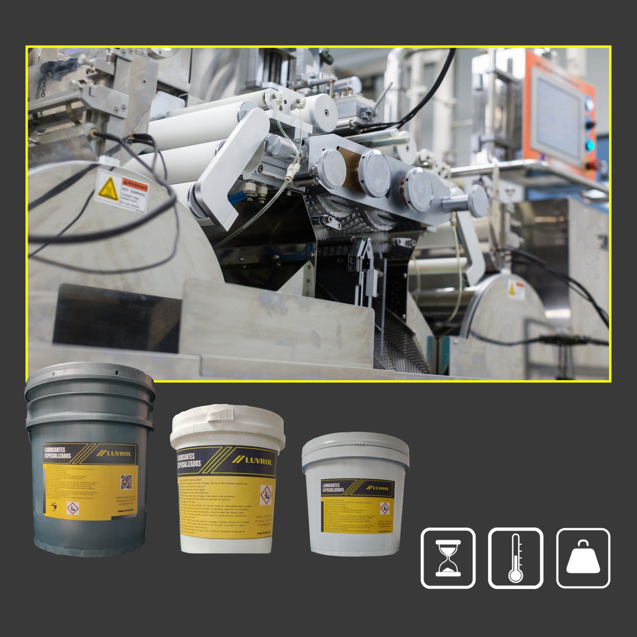 Aceites de grado alimenticio - Luvrol